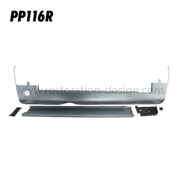 Complete rocker panel, Right 356 Pre A: Restoration Design Inc.