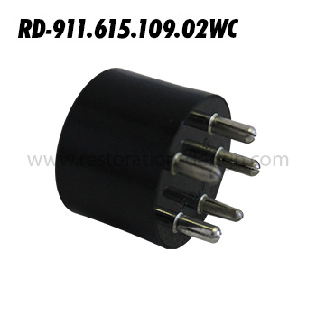 Round Relay - 5 Pin (With Cover): Restoration Design Inc.