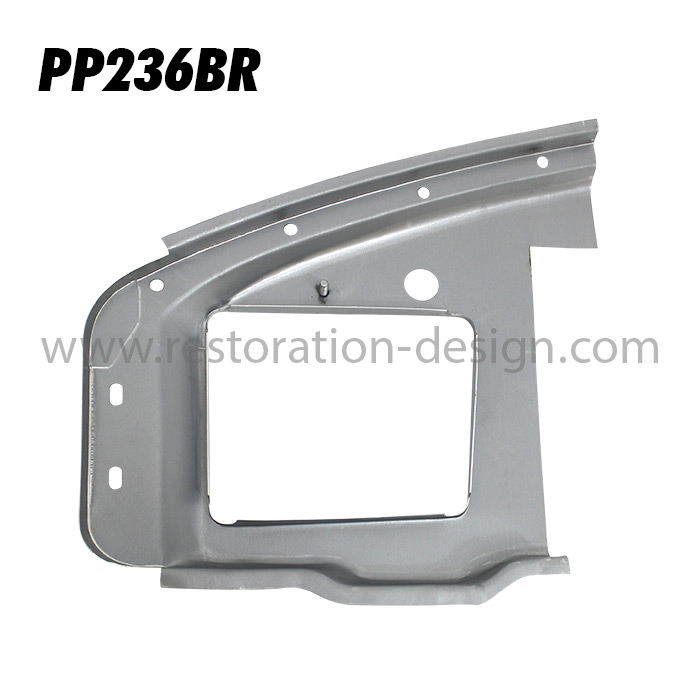 Inner fender front right repair panel (1969-73): Restoration Design Inc.